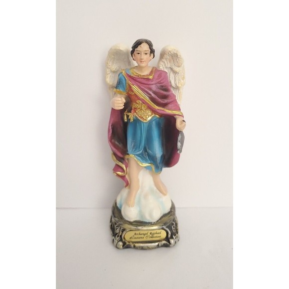Accents | Archangel Raphael Luciana Collection Resin Figurine 5 Italian ...